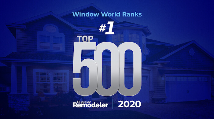 Window World Tops Qualified Remodeler's Top 500 List